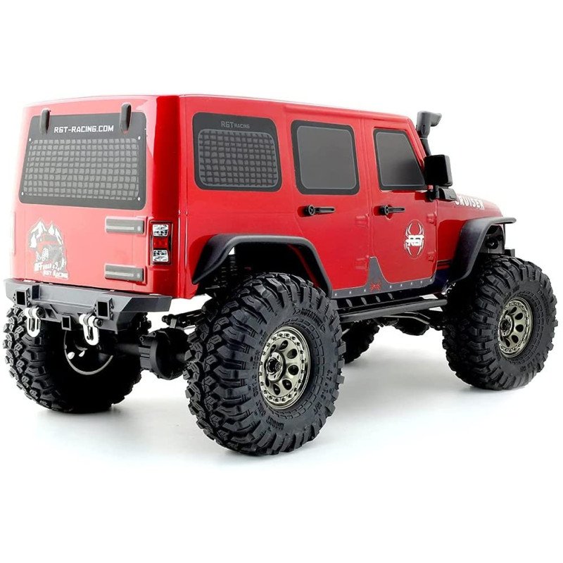 COCHE CRAWLER ROCK CRUISER 110 RGT86100-R V2 4X4 WATERPROOF ROJO RTR 1028