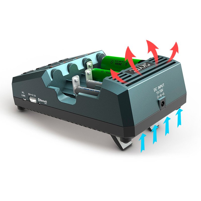 SkyRC - CARGADOR ANALIZADOR MC300 PARA 4XAA/AAA DC 11-18V 4A SKYRC